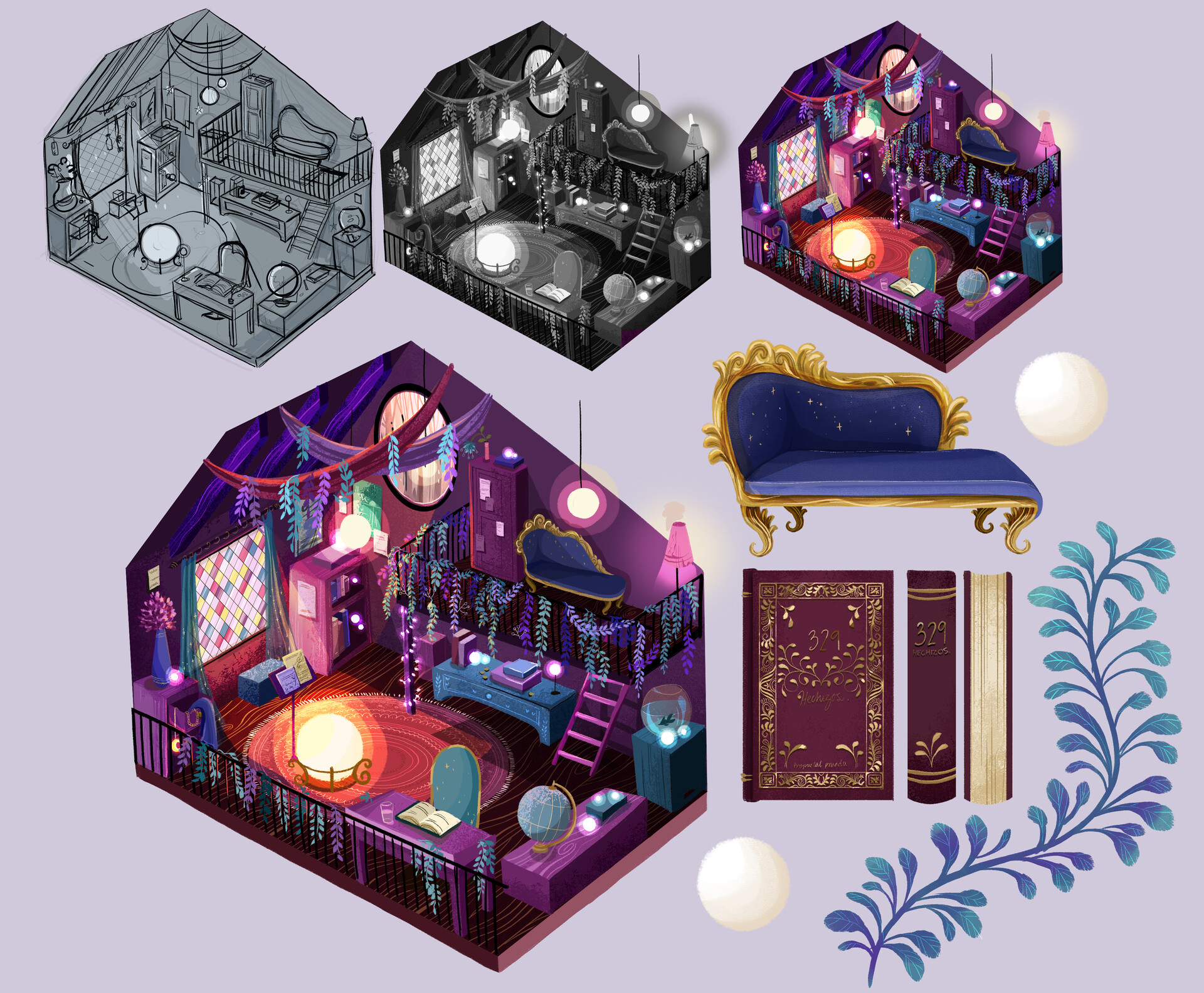 ArtStation - Witch Office