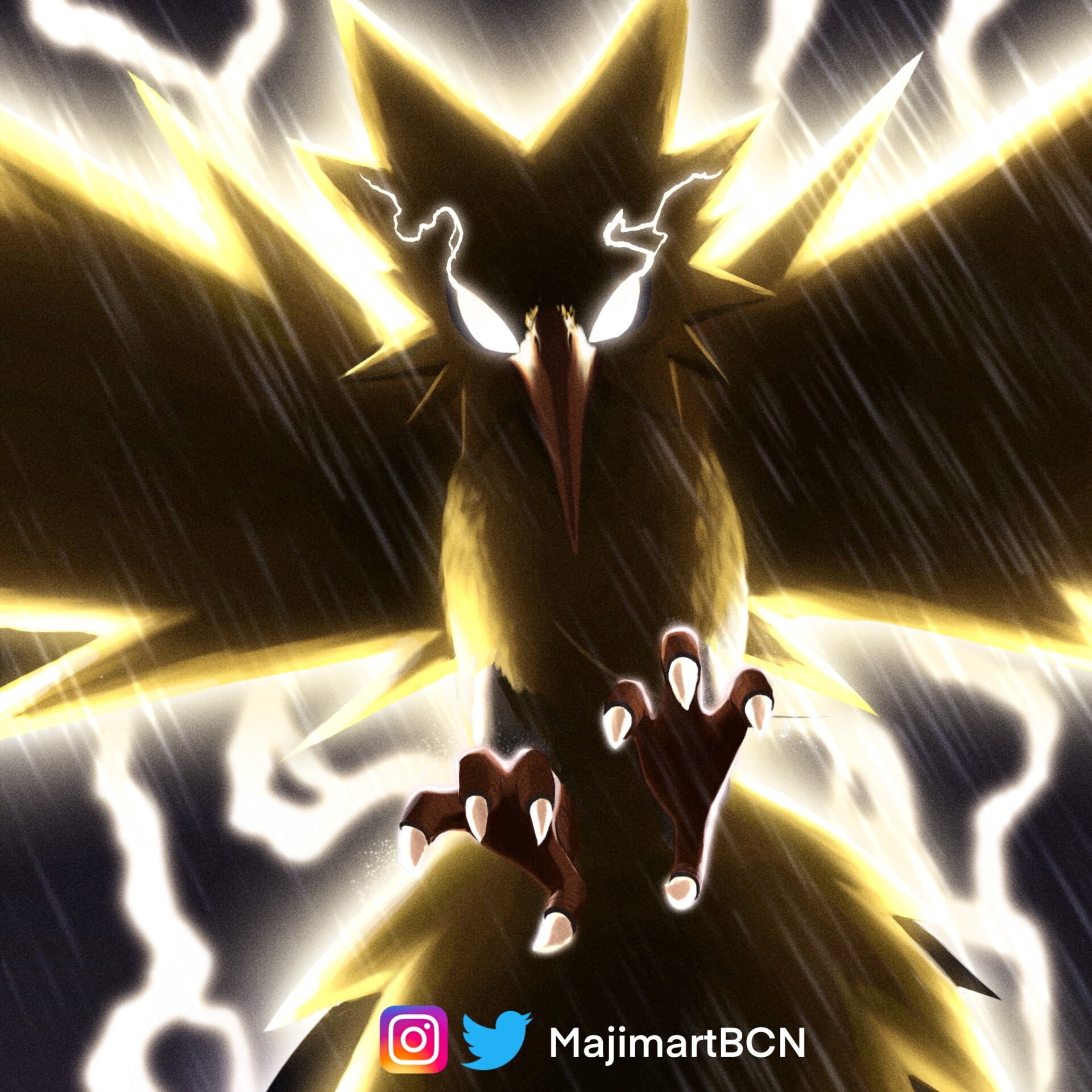 ArtStation - Angry Zapdos
