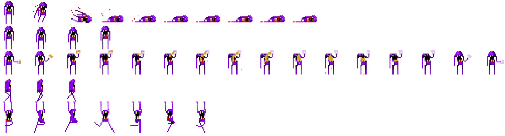 ArtStation - Pixel Spritesheets