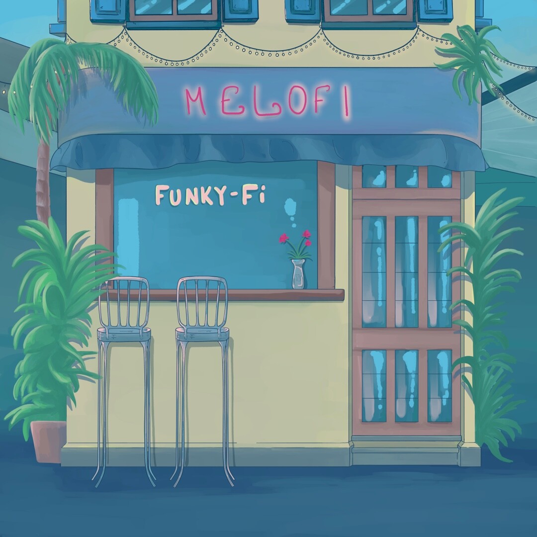 Cat Garrett - FunkyFi | Album Cover Artwork