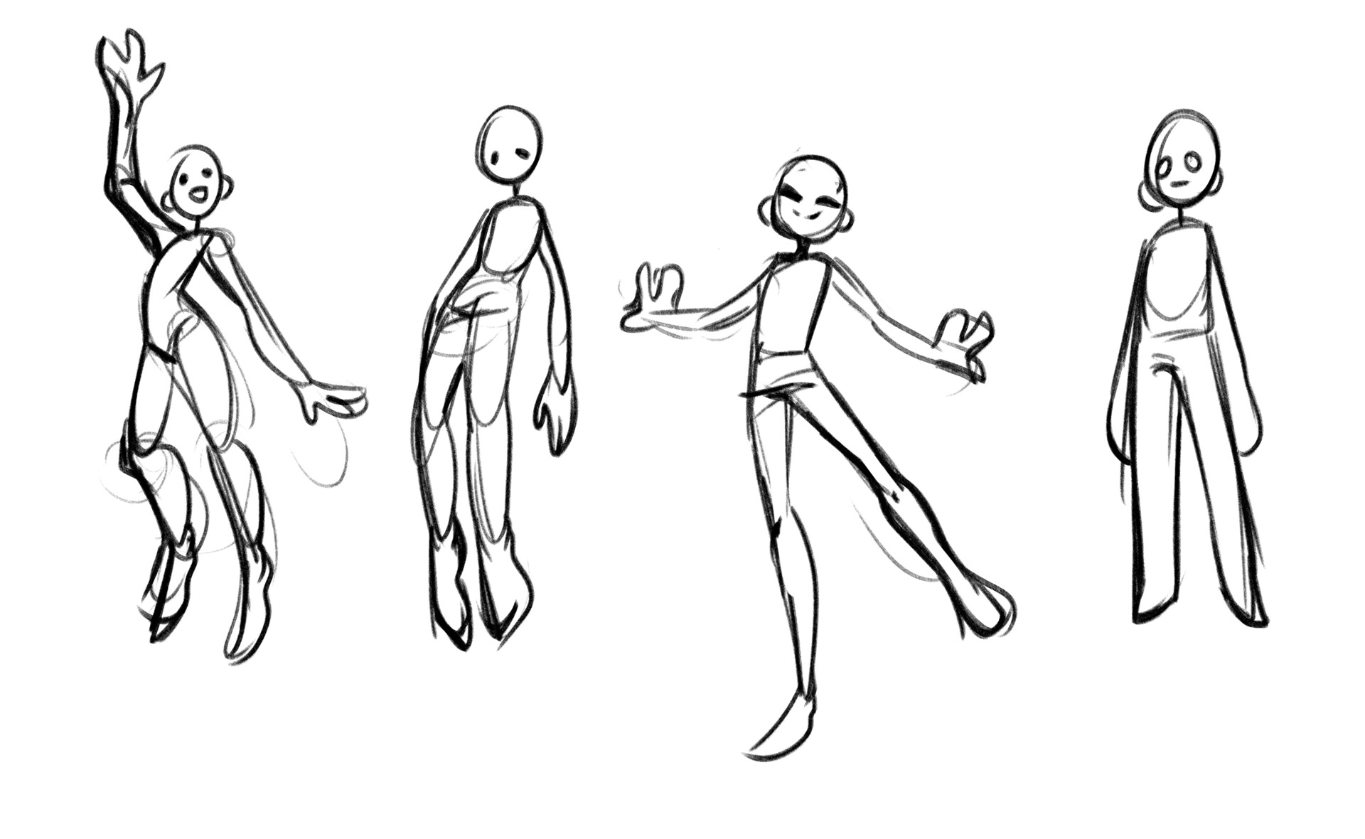 ArtStation - Figures sketch