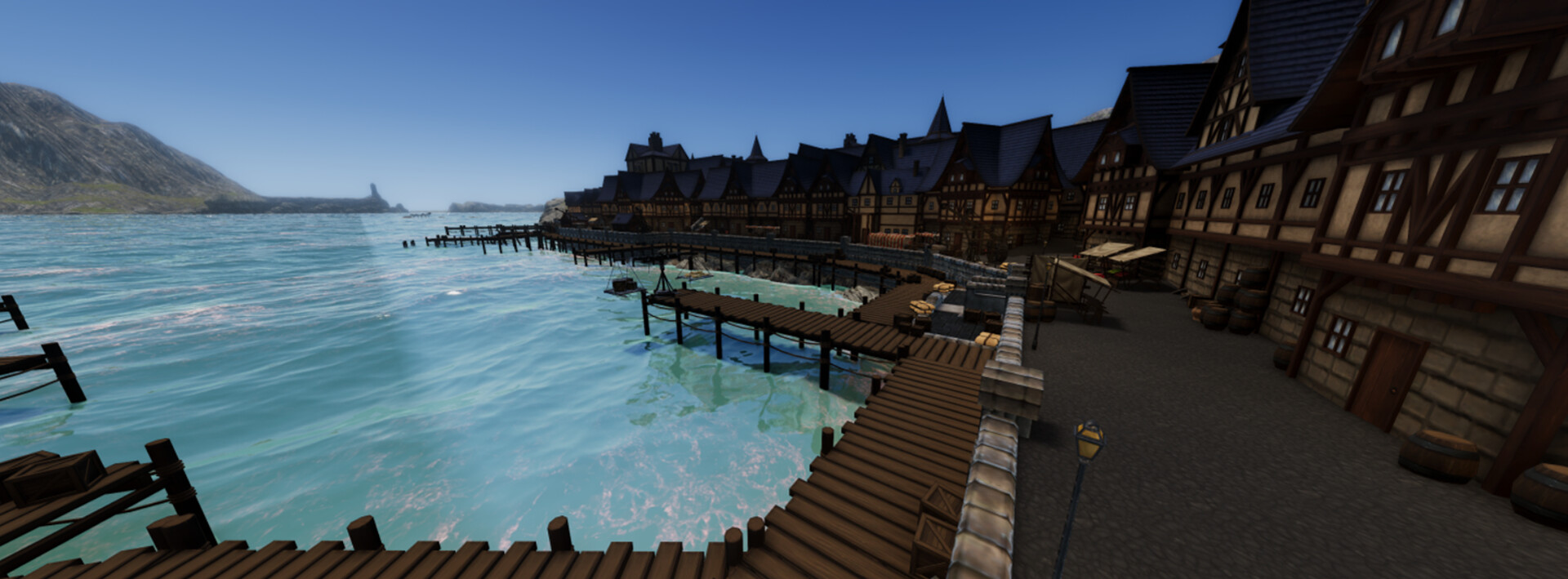 ArtStation - Medieval harbor