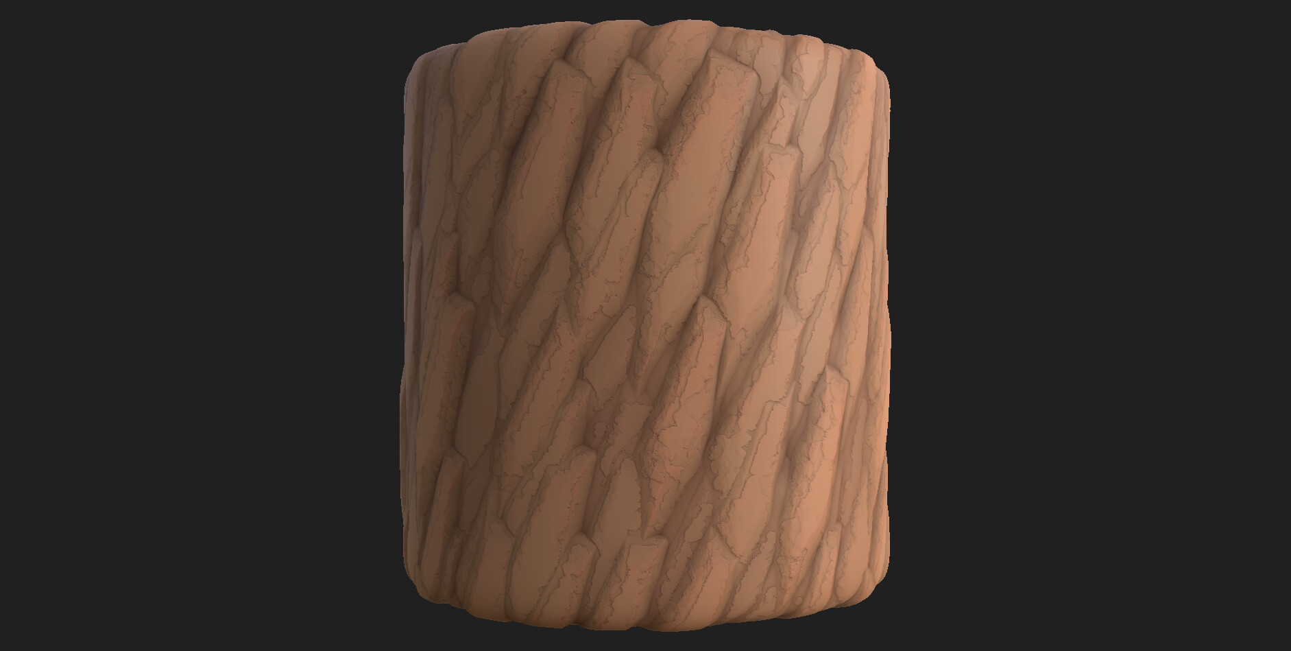 Batıhan Kayış - Stylized Bark Texture From Tutorial.