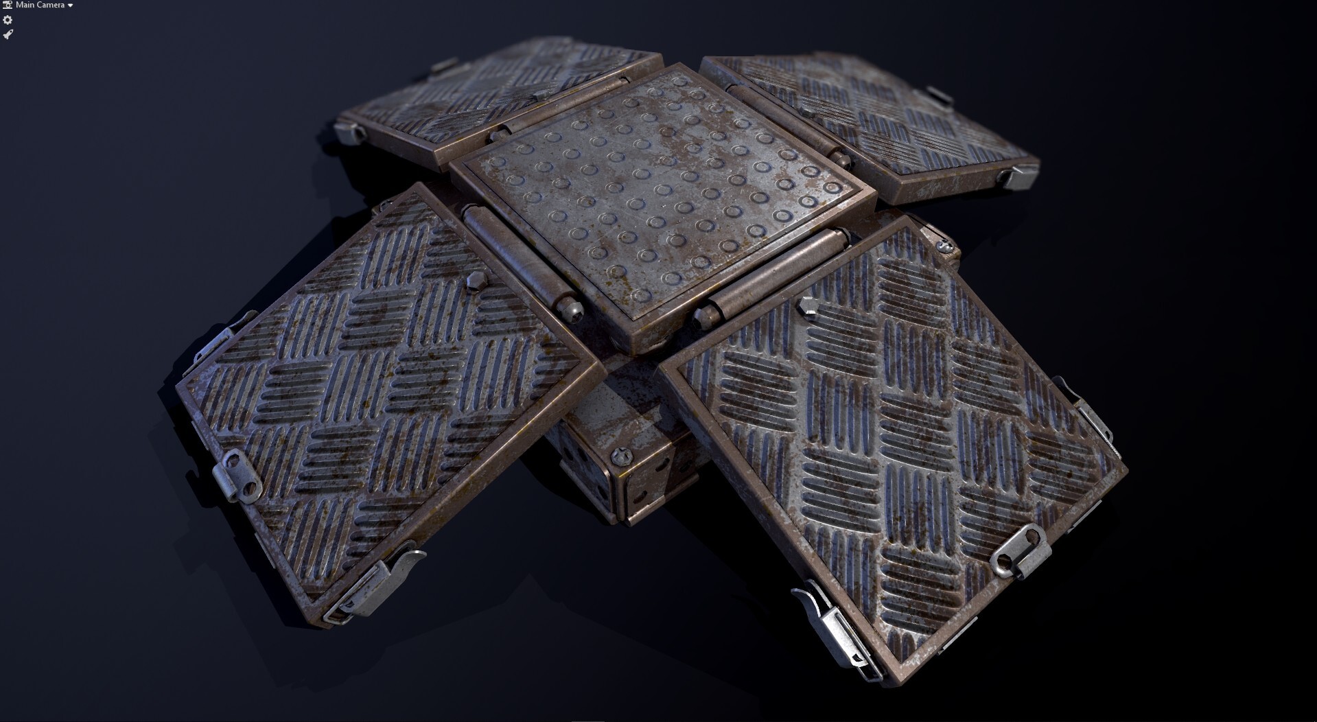 ArtStation - Ground Mine Explosive