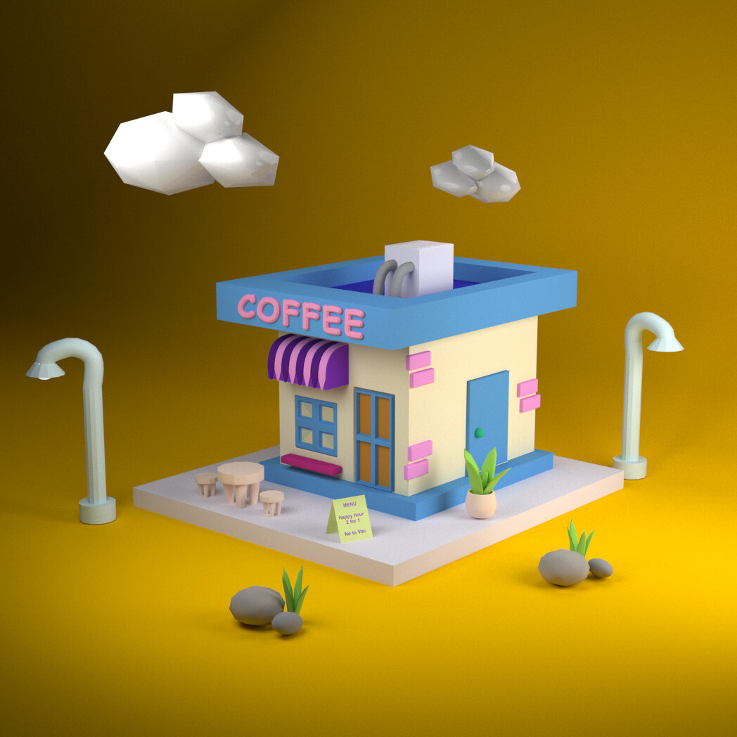 ArtStation - Coffee Shop