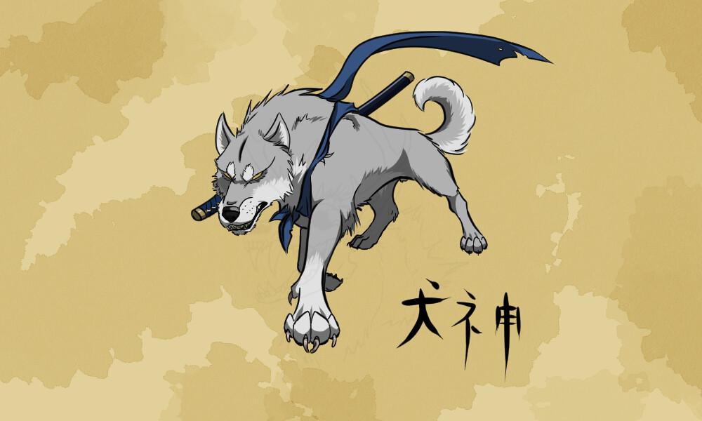 ArtStation - Inugami Badge