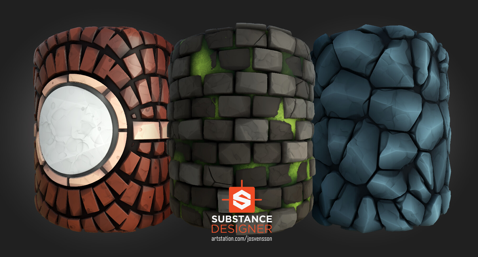 ArtStation - Material: Stonework
