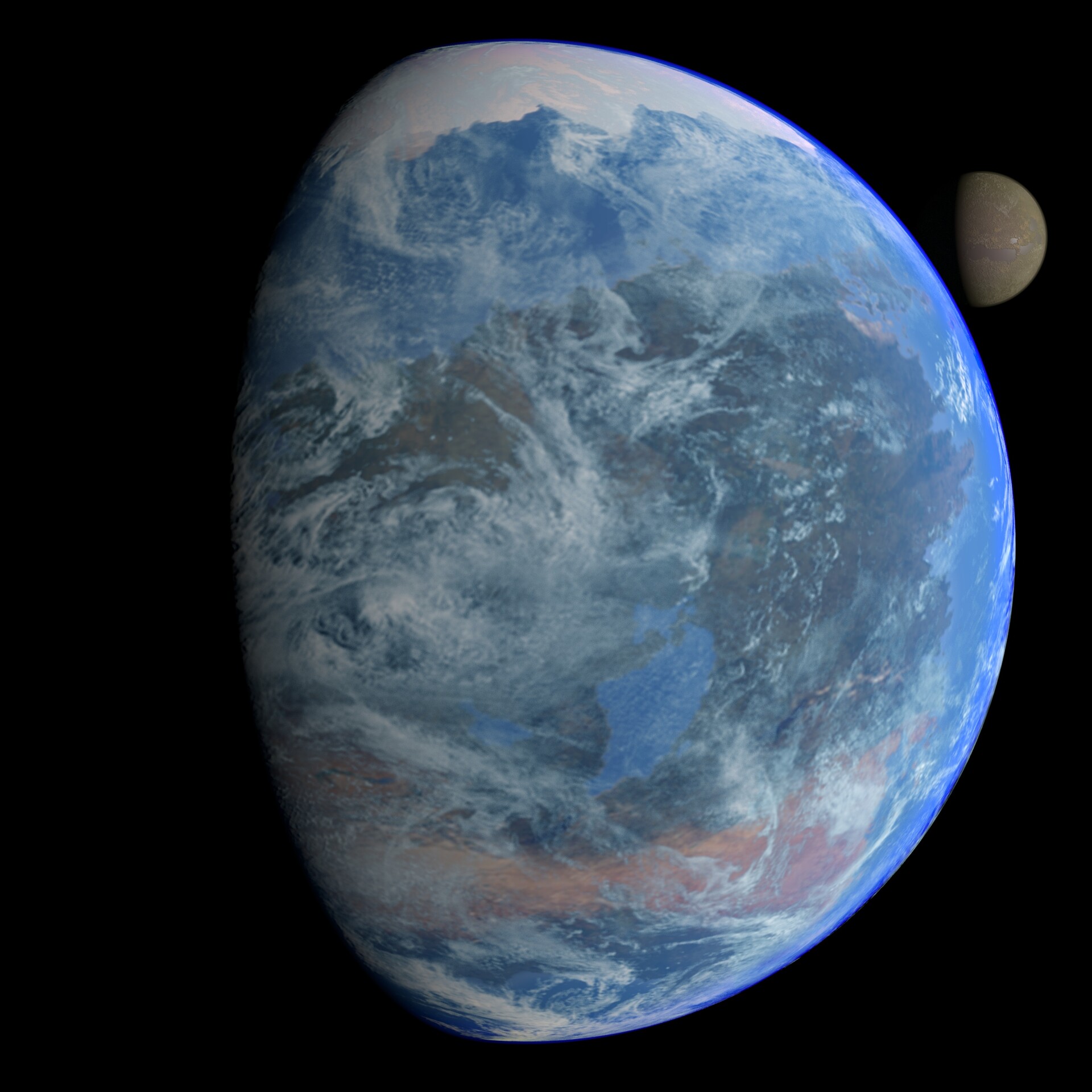 Planet Renders Gallery