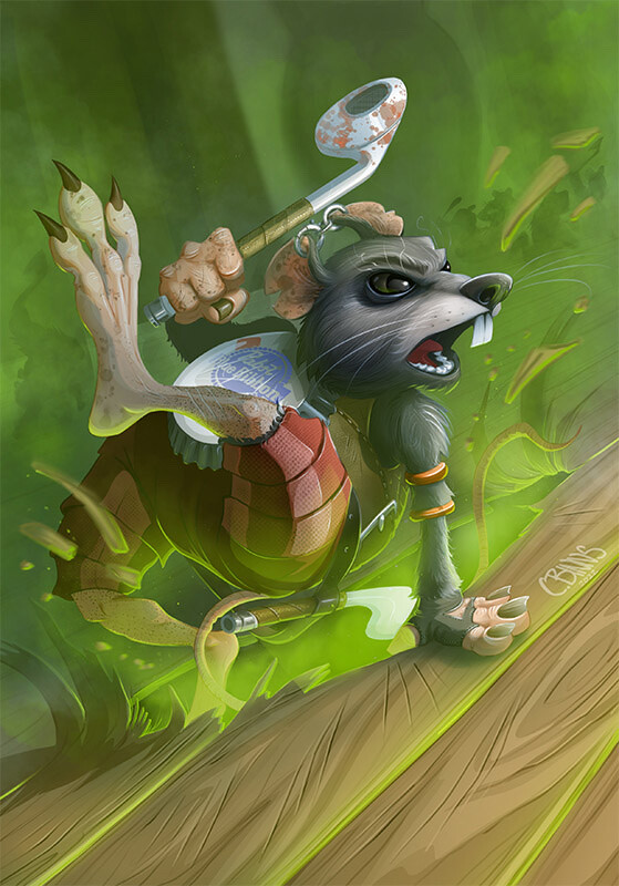 ArtStation - Thunder mouse