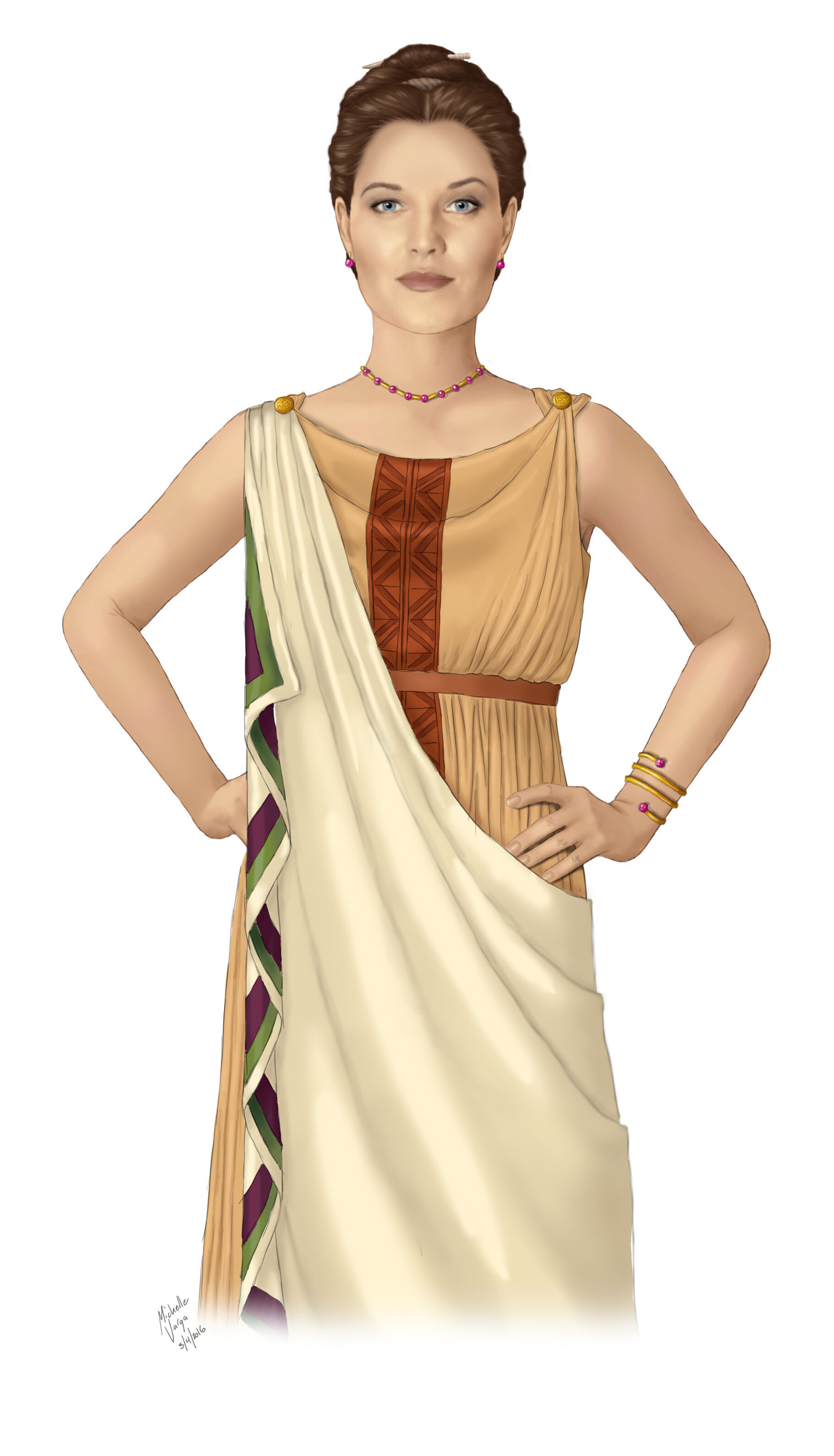 ArtStation - Xena in Ancient Greek Dress