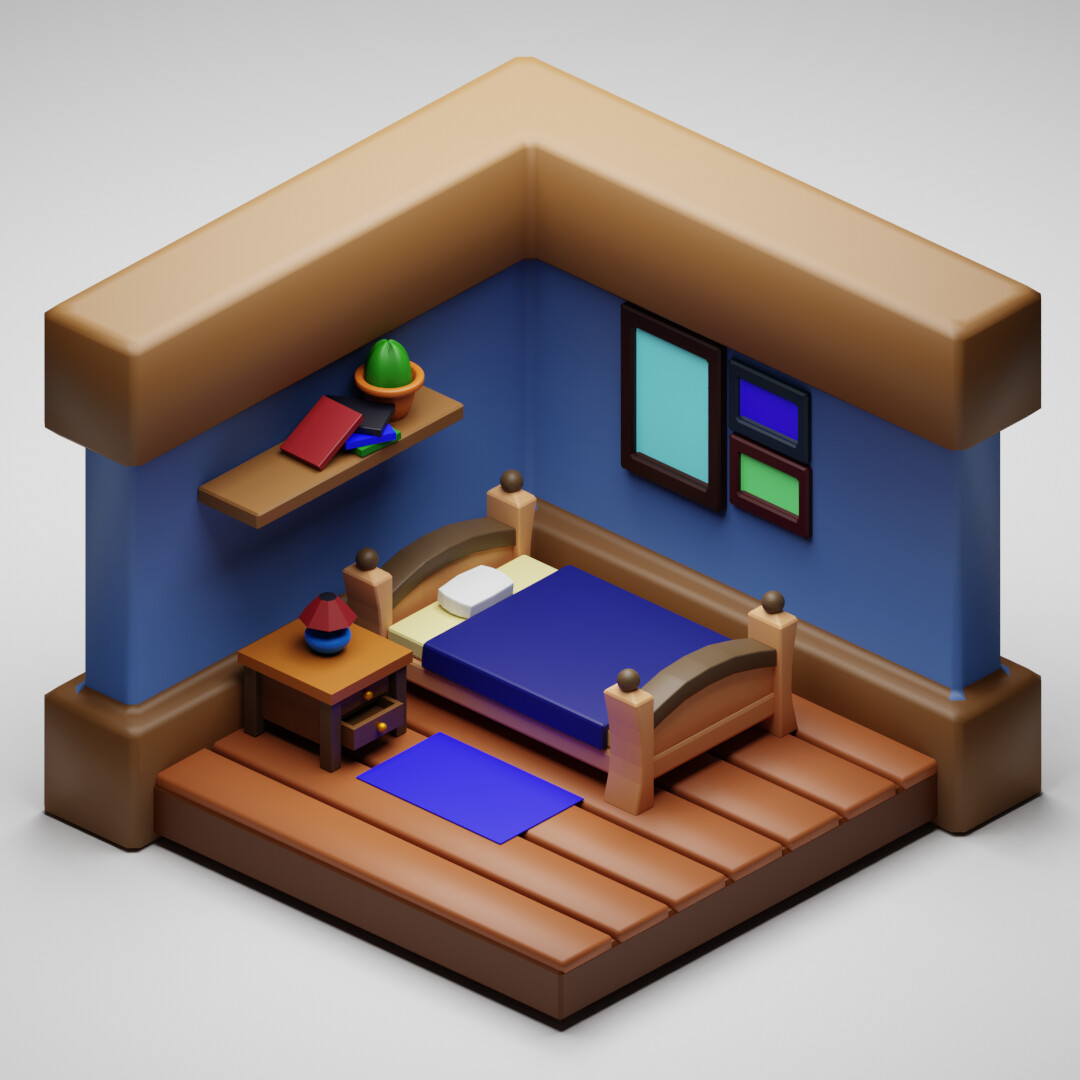 Marc Hummel - Bedroom Diorama