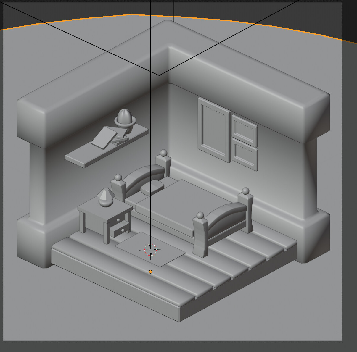 Marc Hummel - Bedroom Diorama
