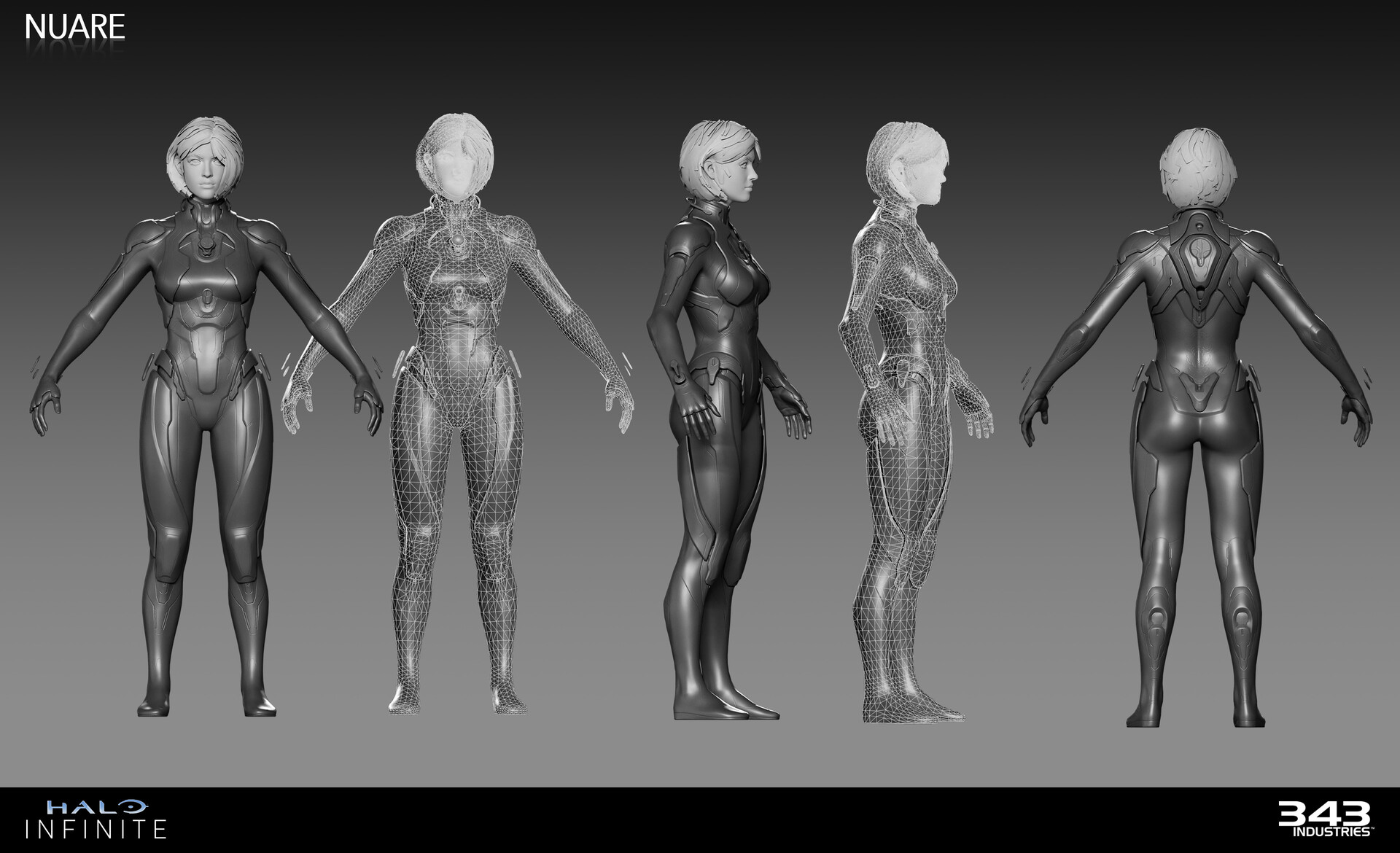 NUARE - Halo Infinite 3D Mesh