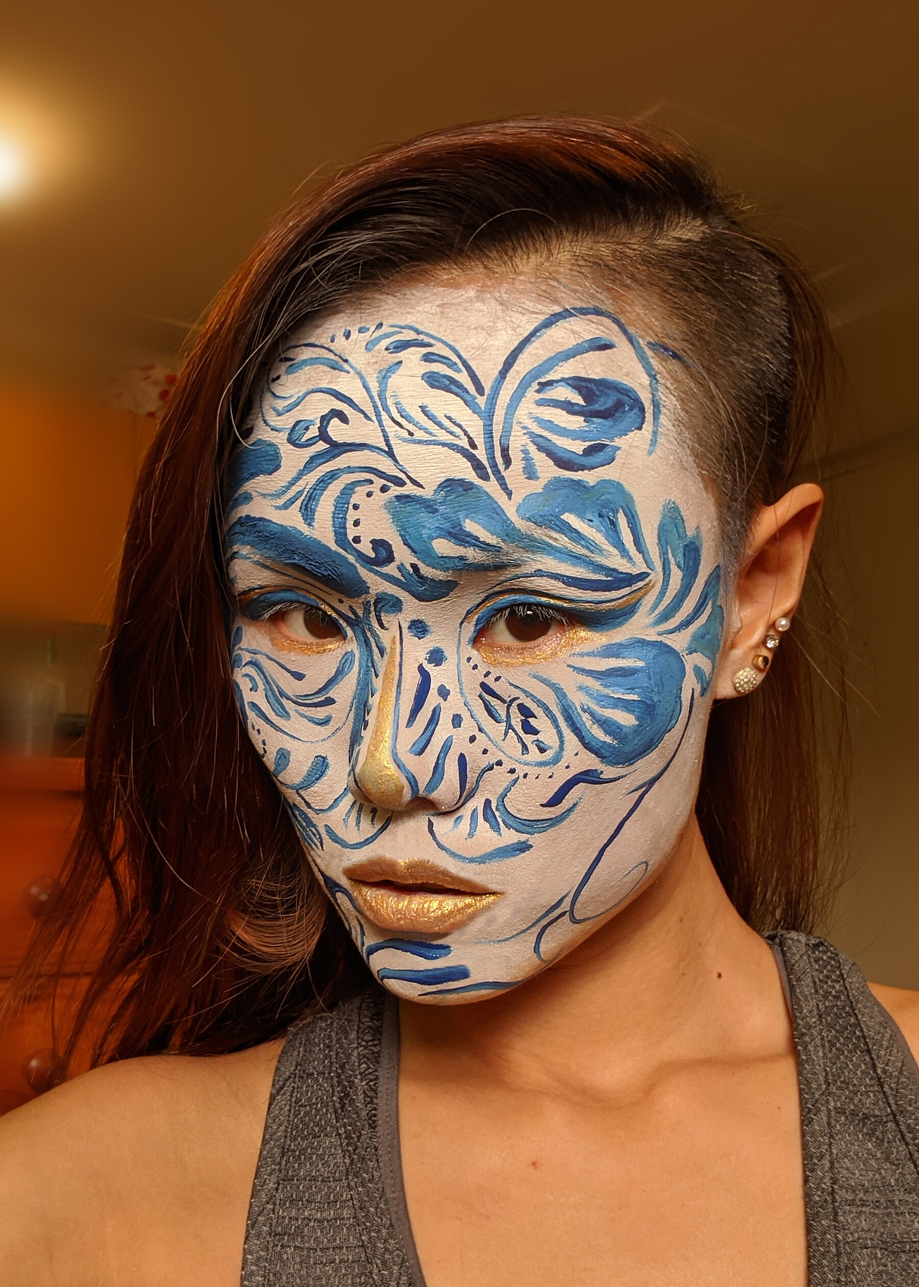 ArtStation - Porcelain Face Painting