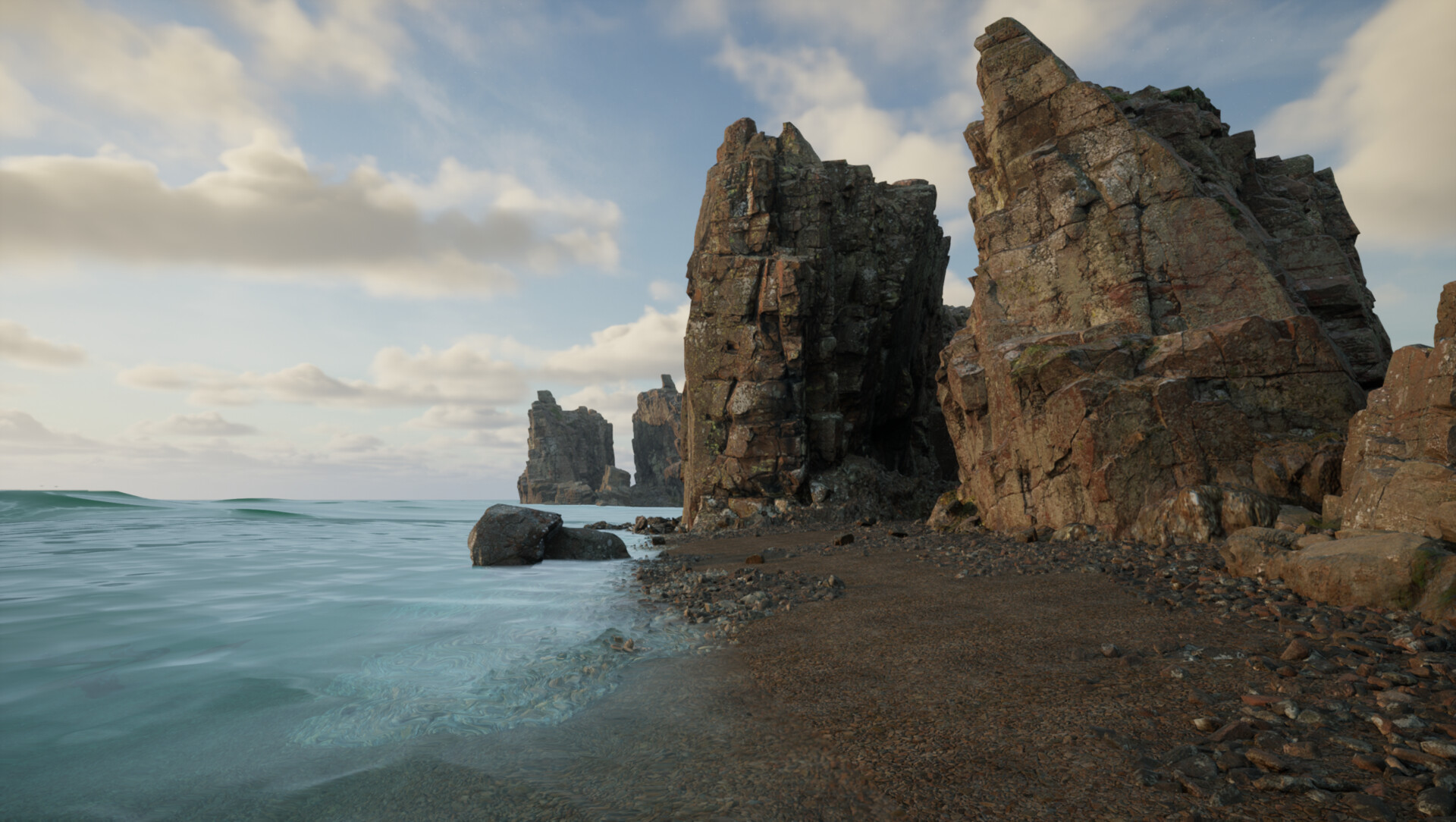 ArtStation - Unreal Engine 5 Sea Side environment