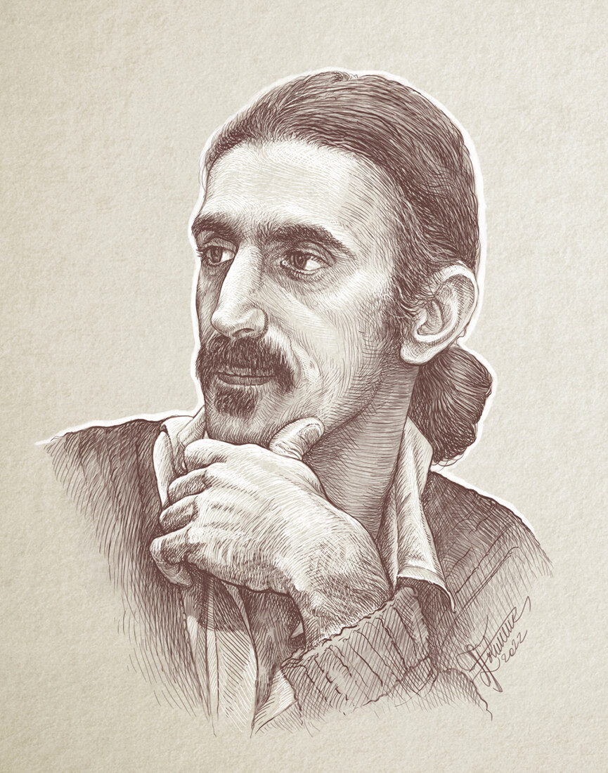 ArtStation - Frank Zappa