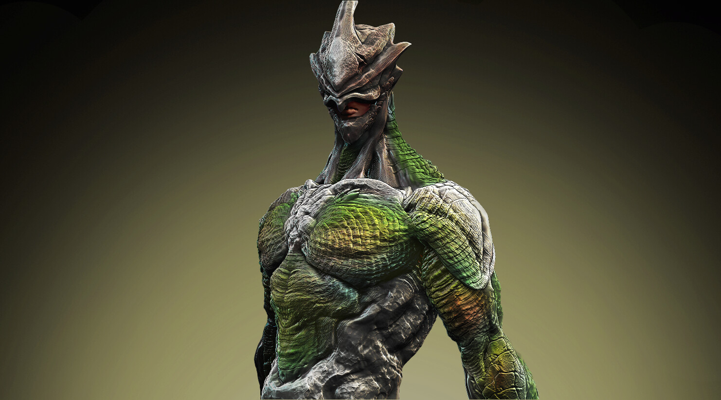 ArtStation - Lizard man