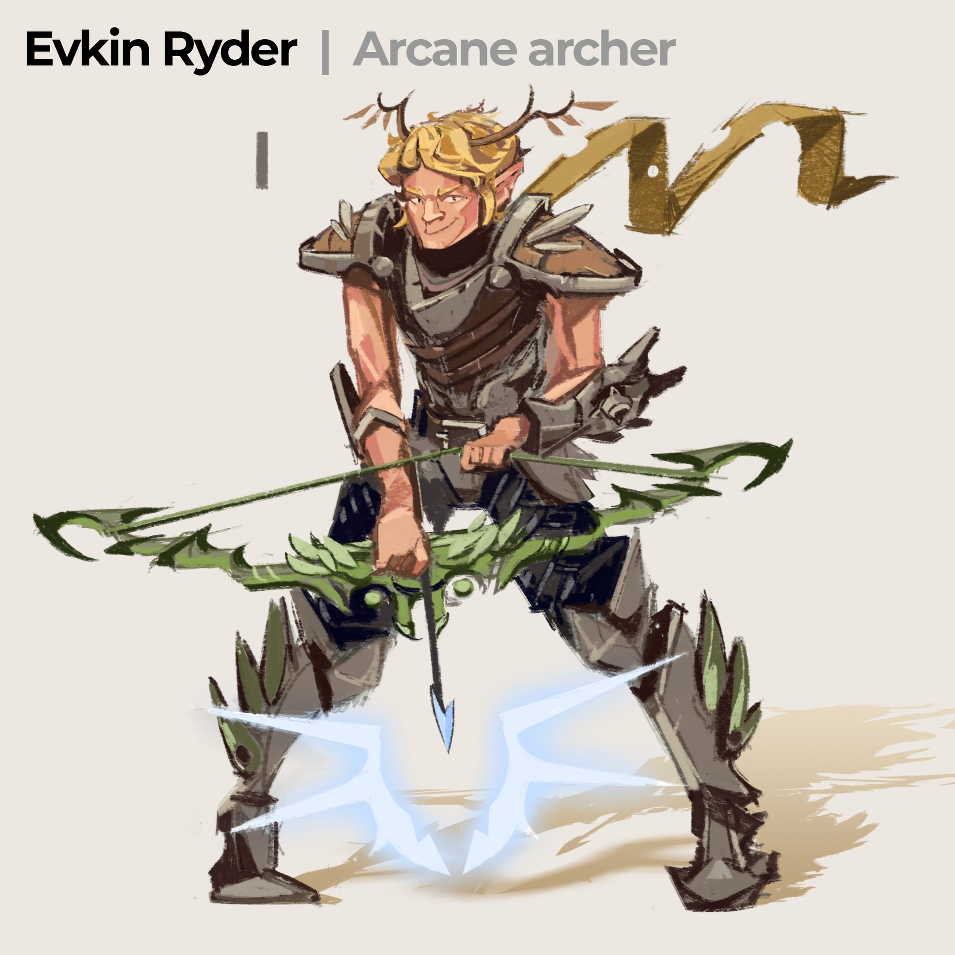 ArtStation - Evkin - character design for a DnD squad