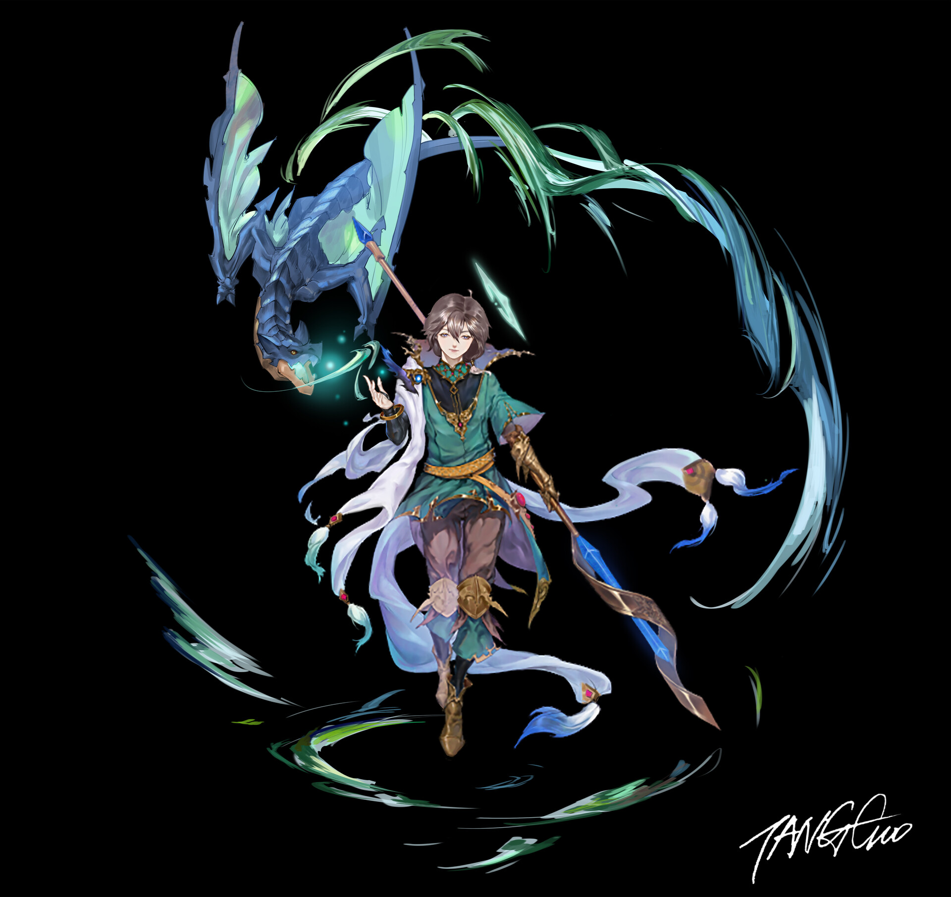 ArtStation - Wind Talker -练习