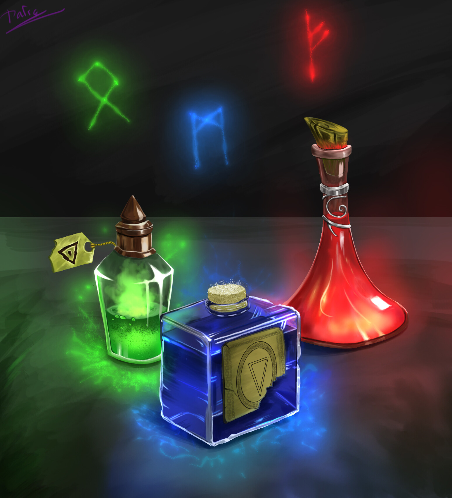 ArtStation - Restorative Potions