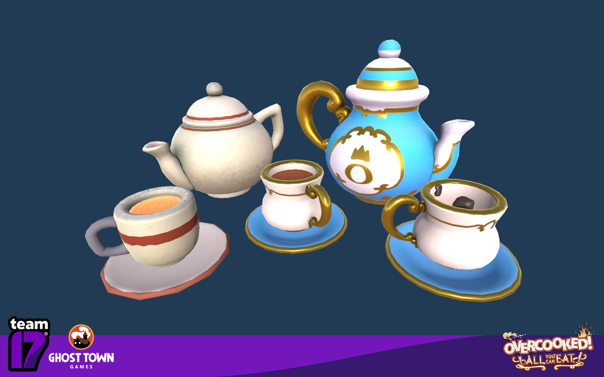 Dec Wilson - Tea Party Props and Level Dressing : Overcooked : All you ...