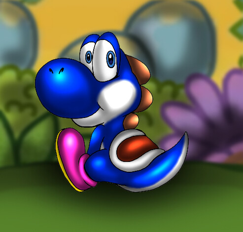 Yoshi With Wings