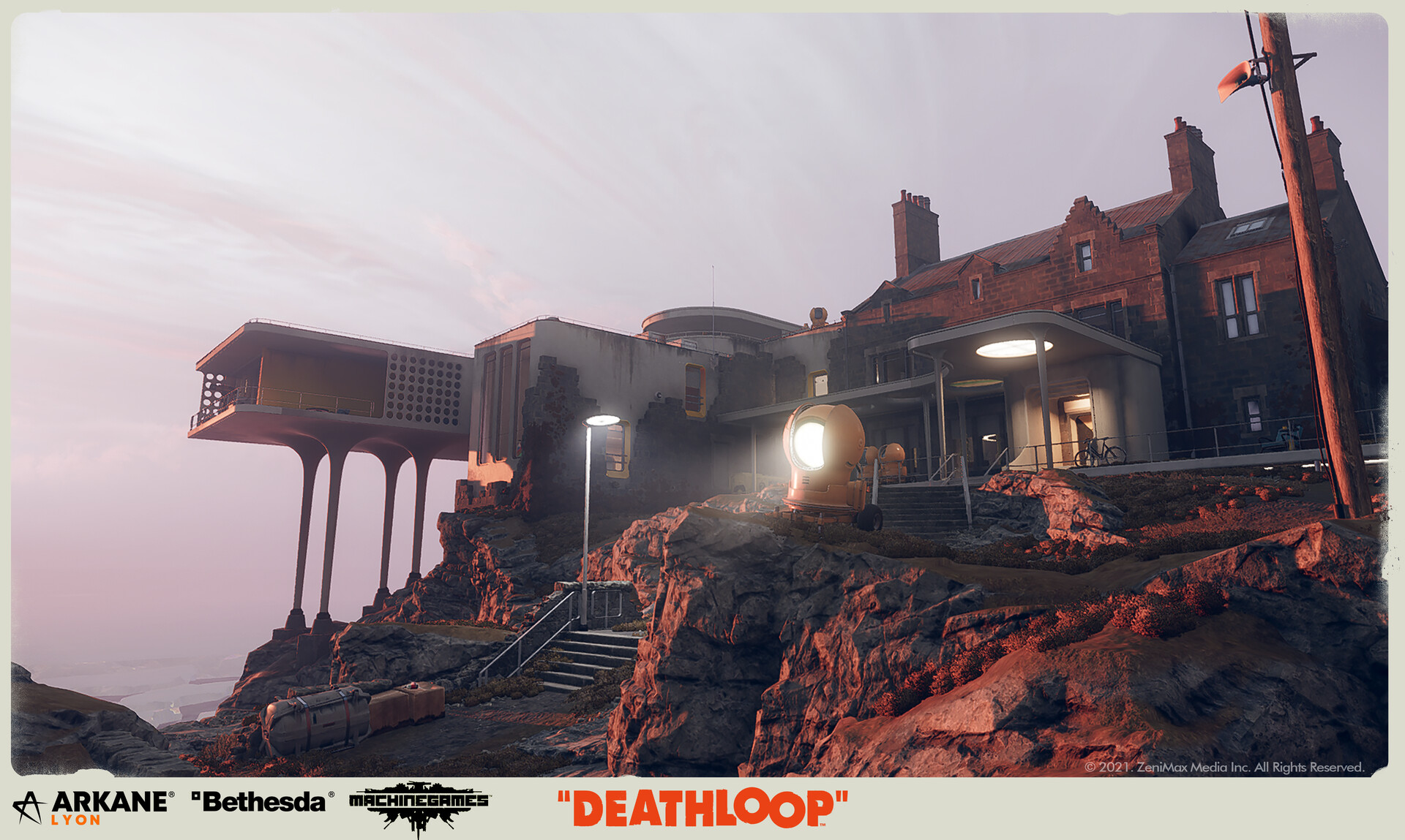 Vytautas Katarzis Portfolio - Deathloop - Environment work