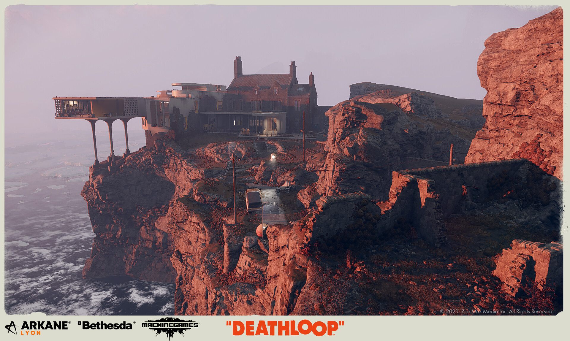 Vytautas Katarzis Portfolio - Deathloop - Environment work