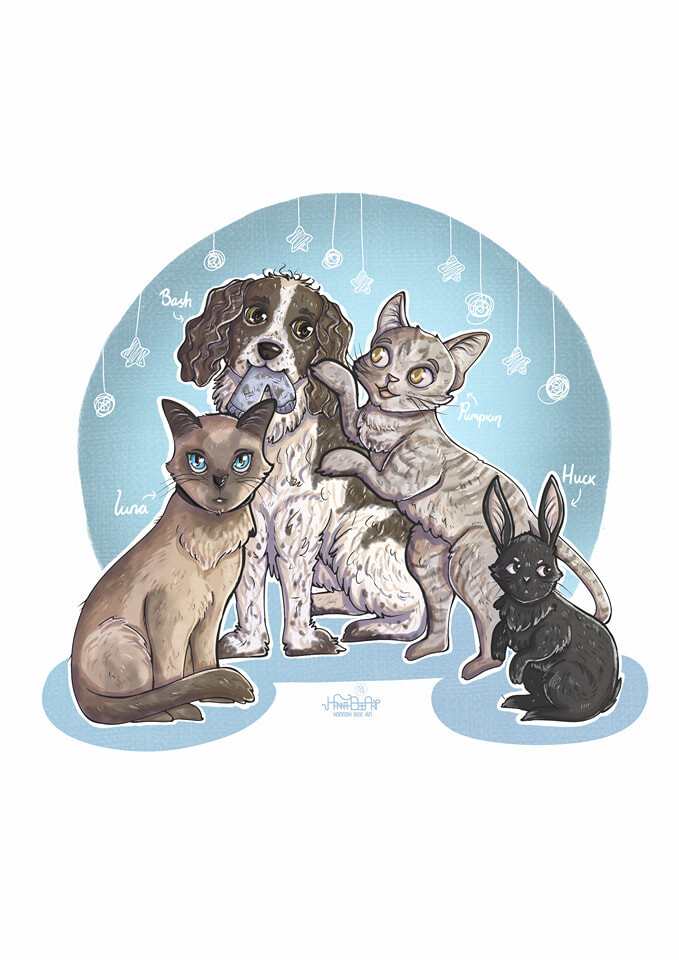 ArtStation - Family Pet Collection
