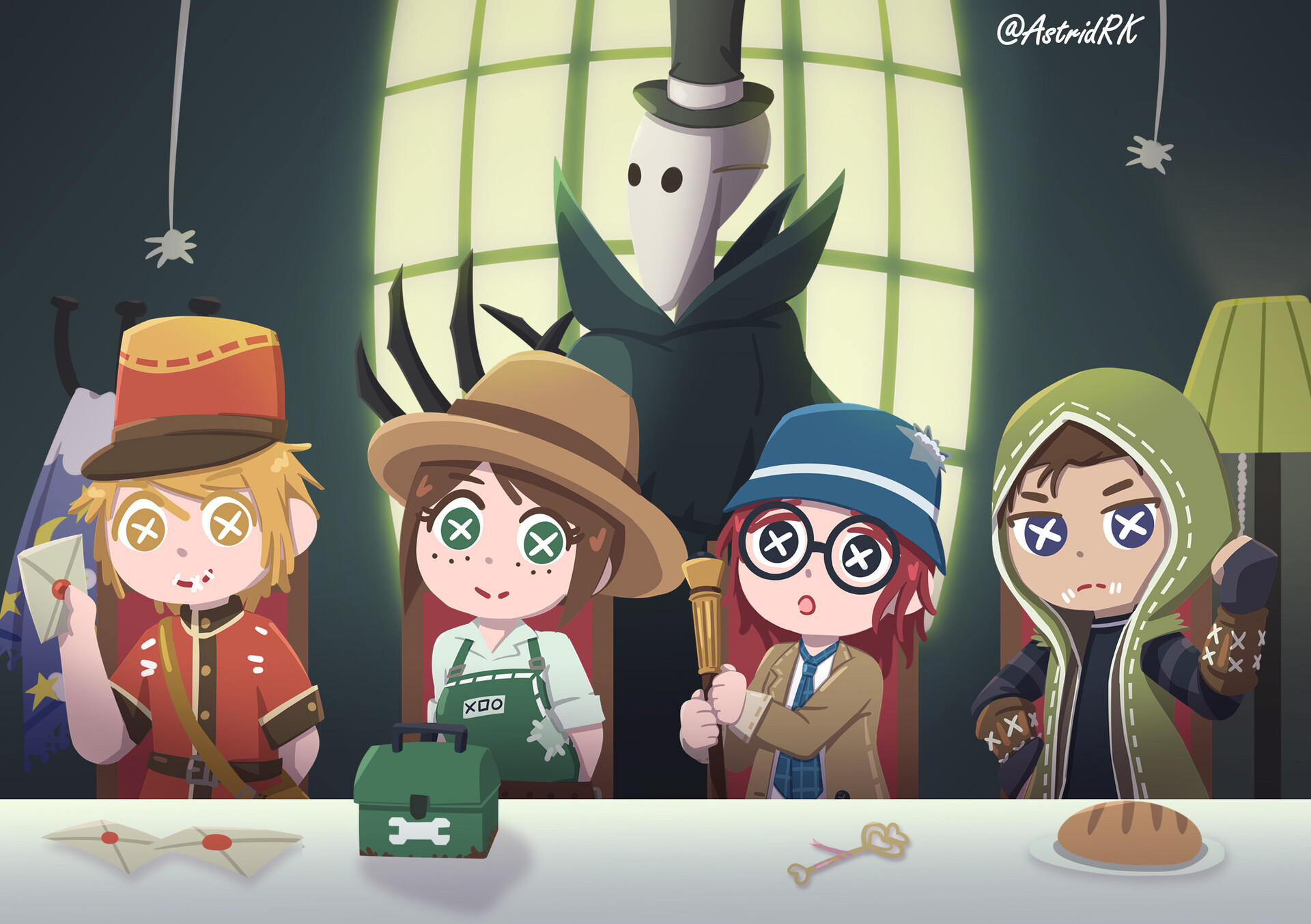 ArtStation - Waiting room - Identity V