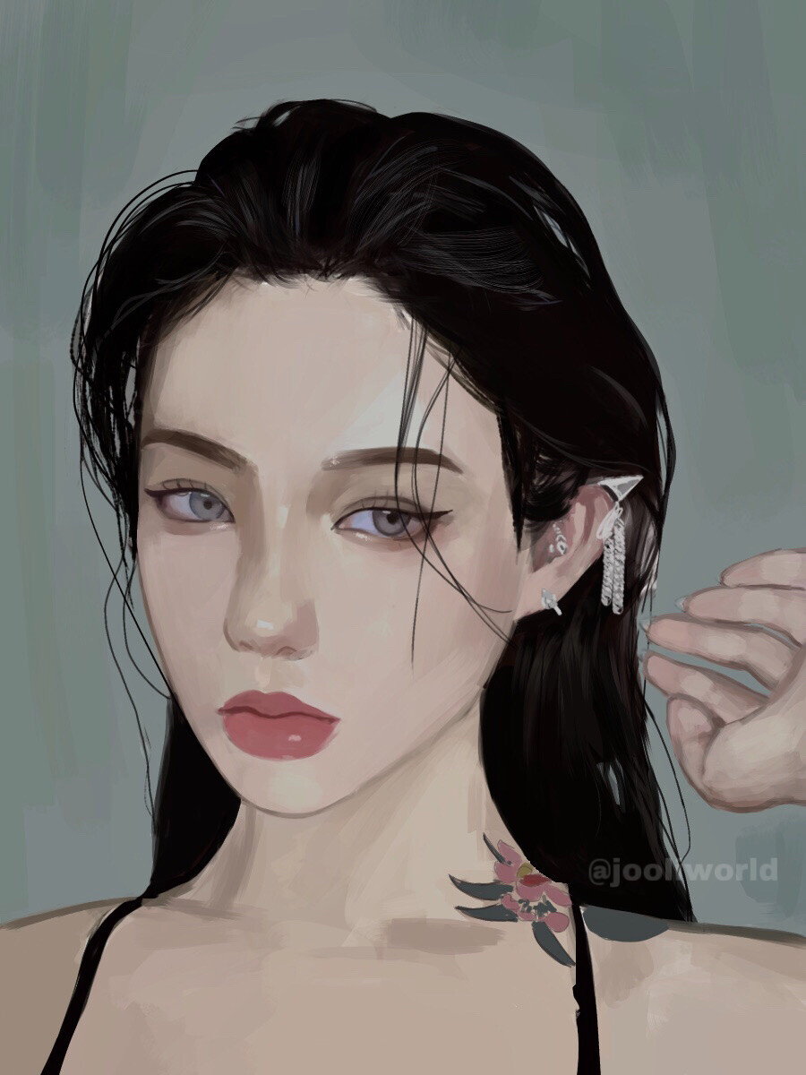 how to draw realistic wet hair