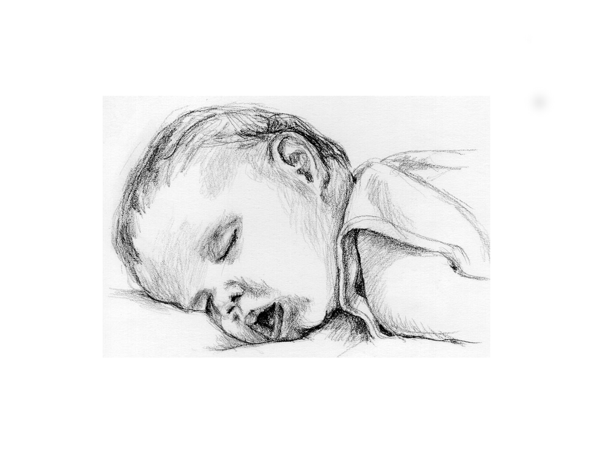 ArtStation - Sleeper-Sketch - pencil on paper