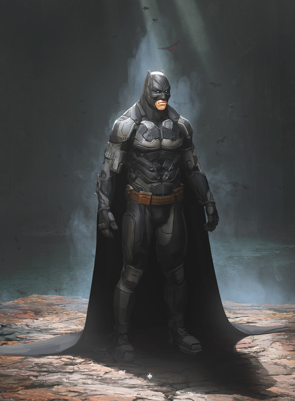 Batman Armor Konseptkunst