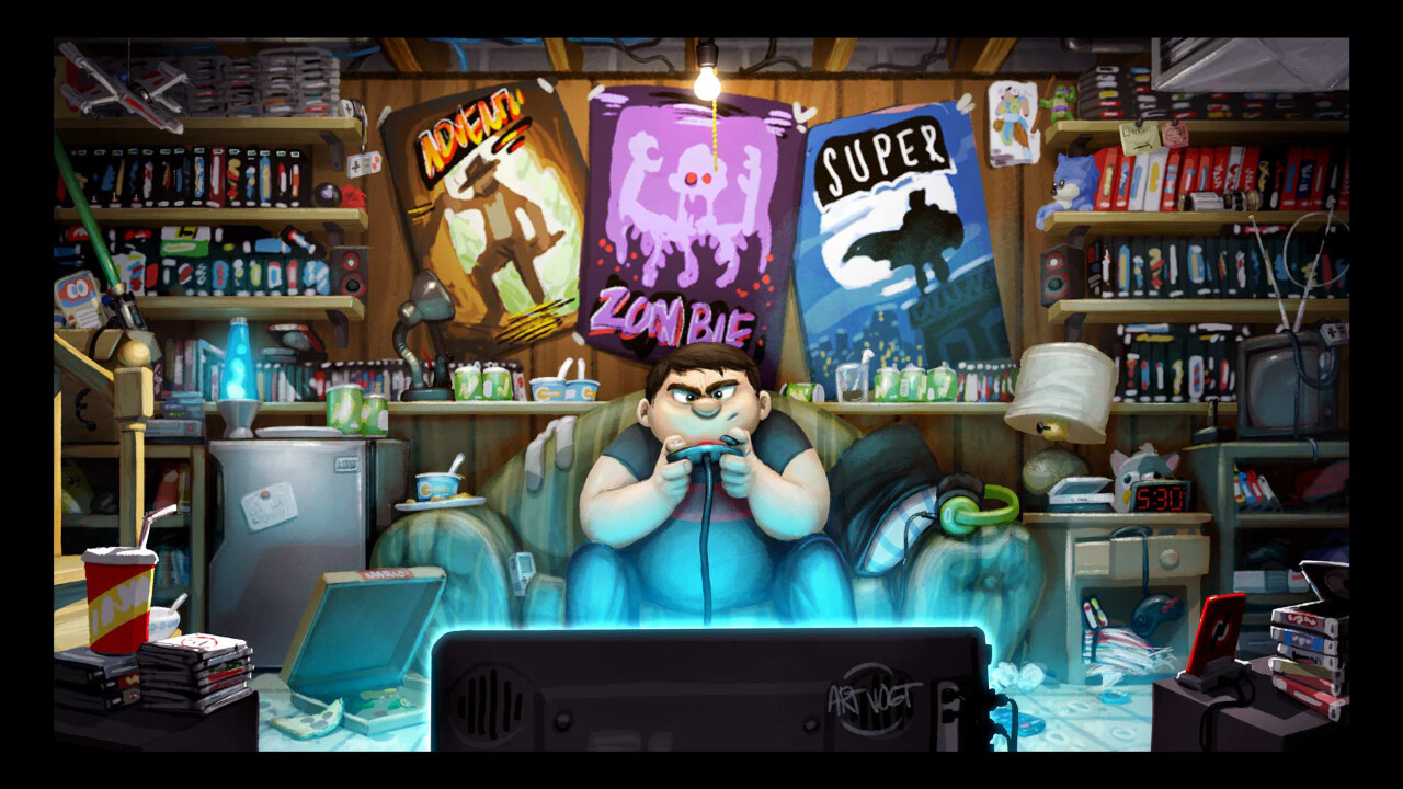 ArtStation - Game Room - Visual Development