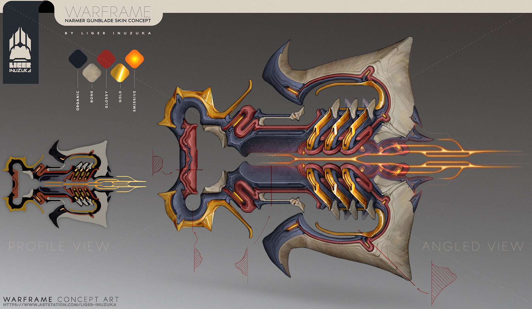 ArtStation - Warframe: Weapon Work Portfolio II