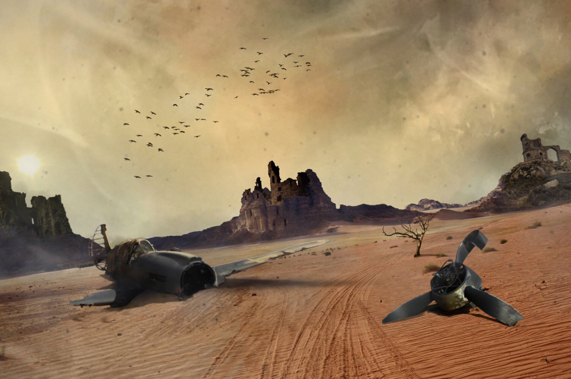 ArtStation - Daily artwork - rust and dust