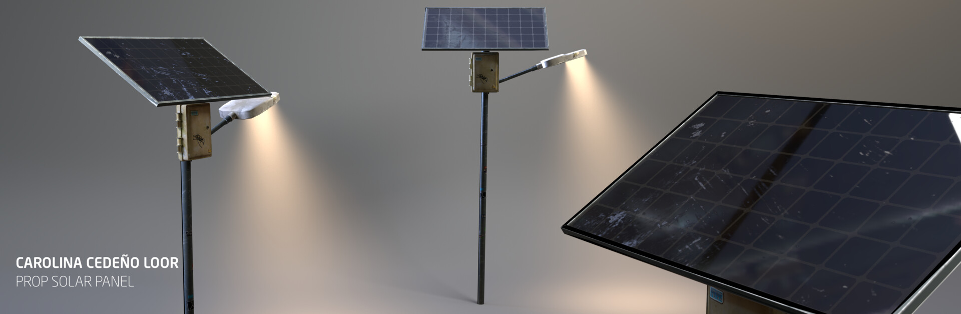 ArtStation - Prop Solar Panel