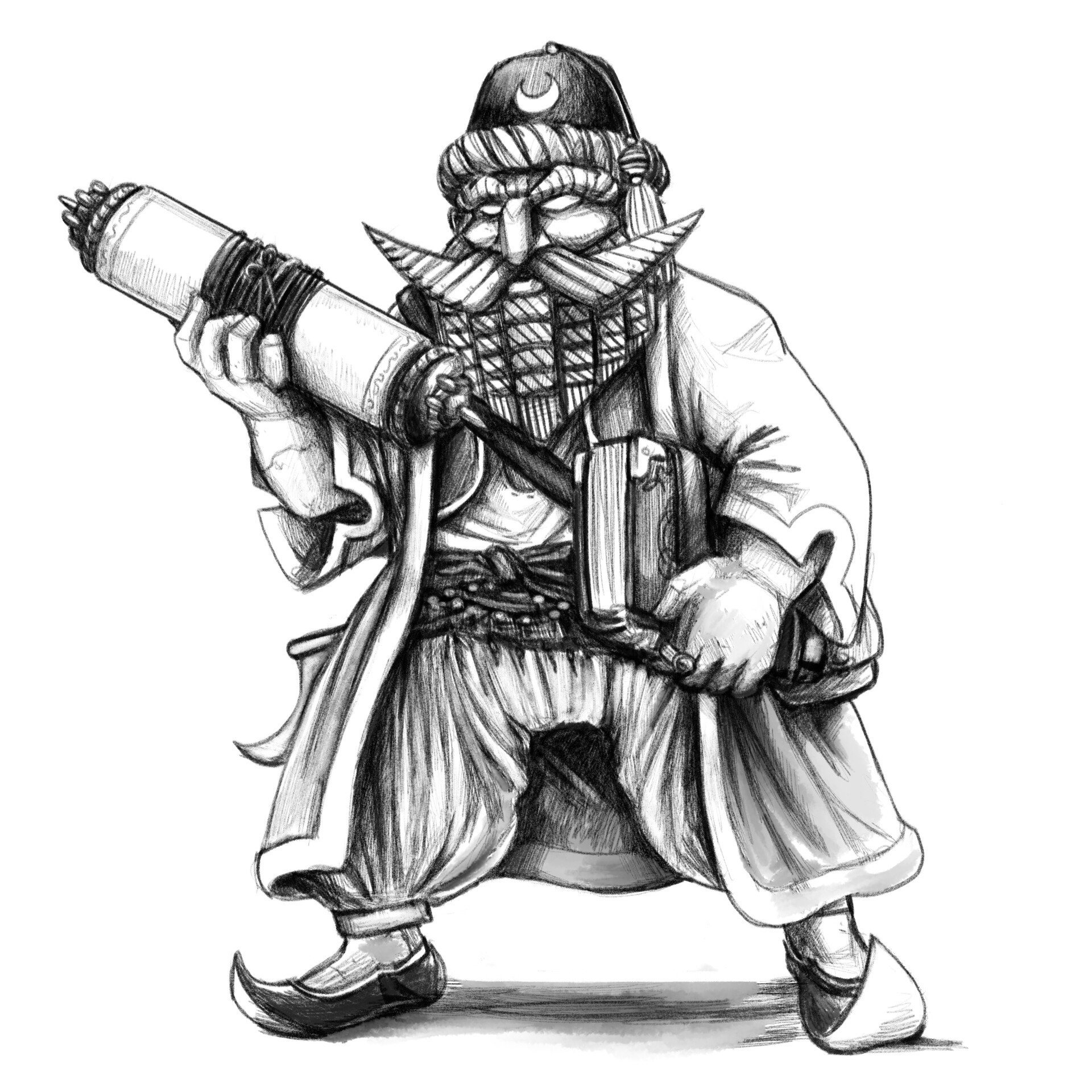 Wade Lutz - Stone Dwarf Librarian