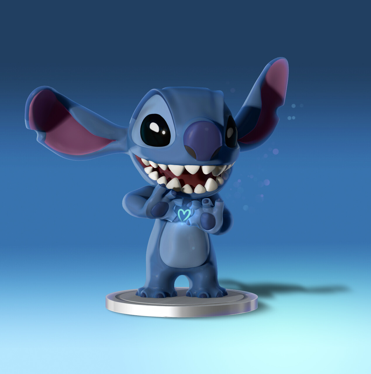 ArtStation - Modelisation 3D Stitch