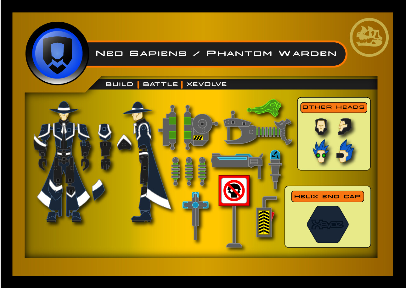 ArtStation - Xevoz - Neo Sapiens - Phantom Warden