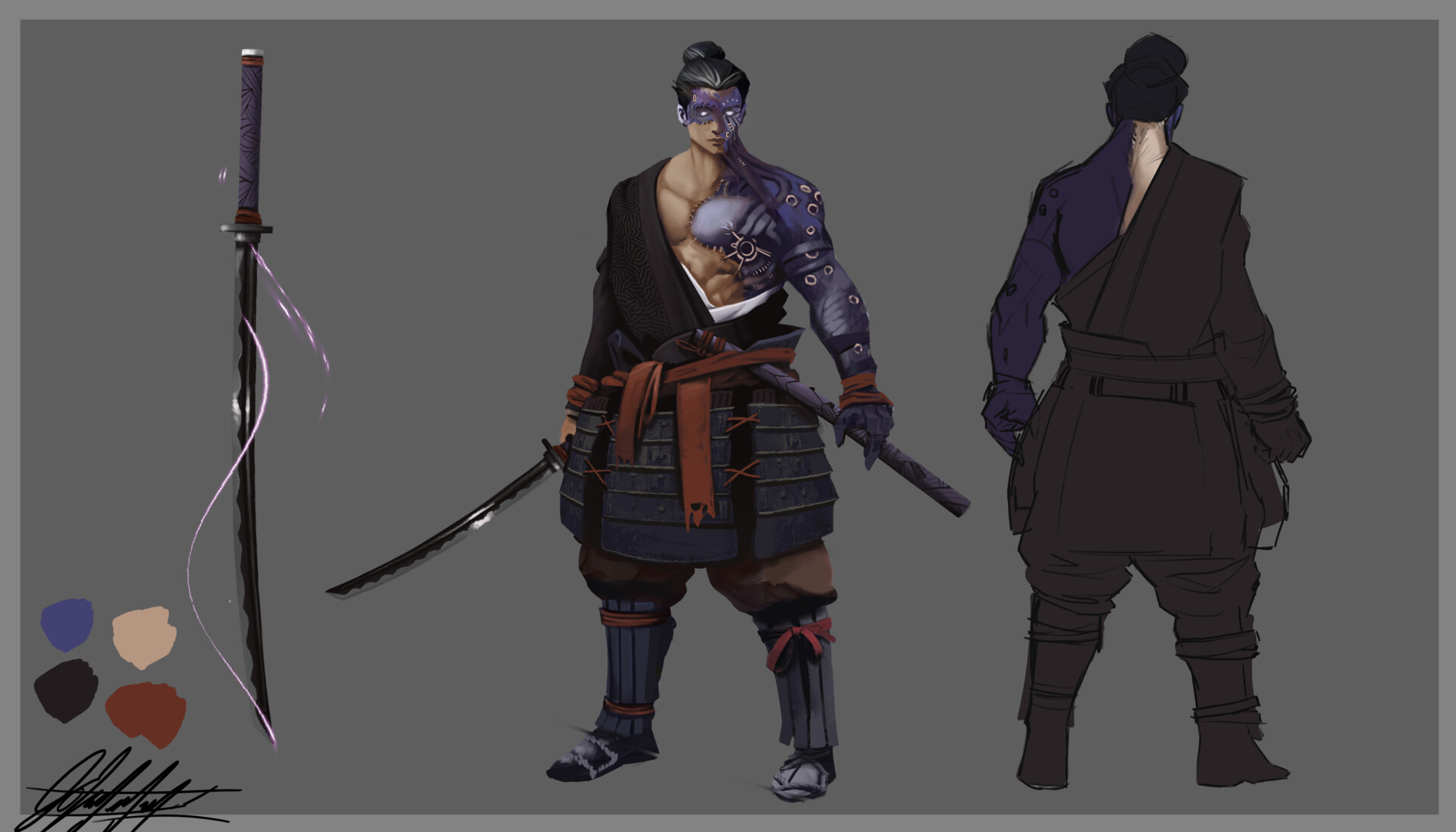 ArtStation - Corrupted Ronin