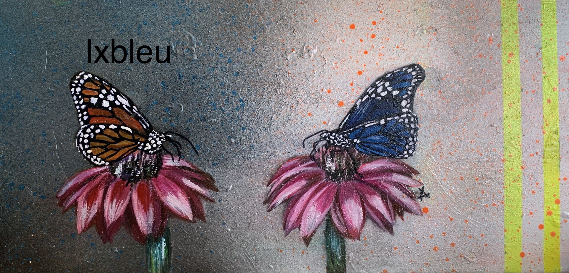 ArtStation - Butterfly reflection