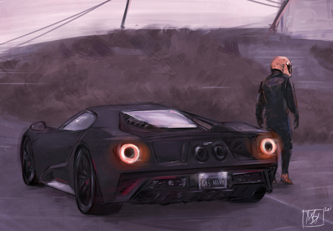 ArtStation - Ford GT 17