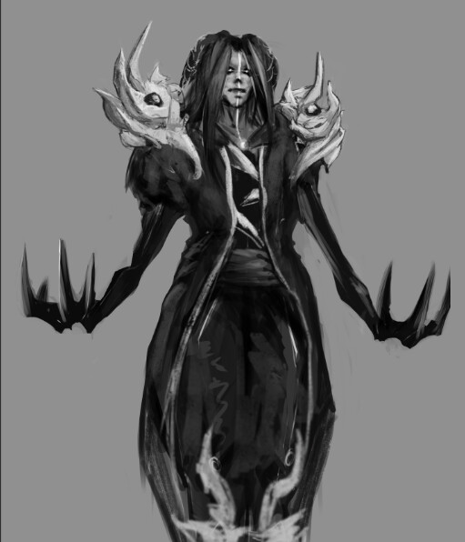 ArtStation - Bat god