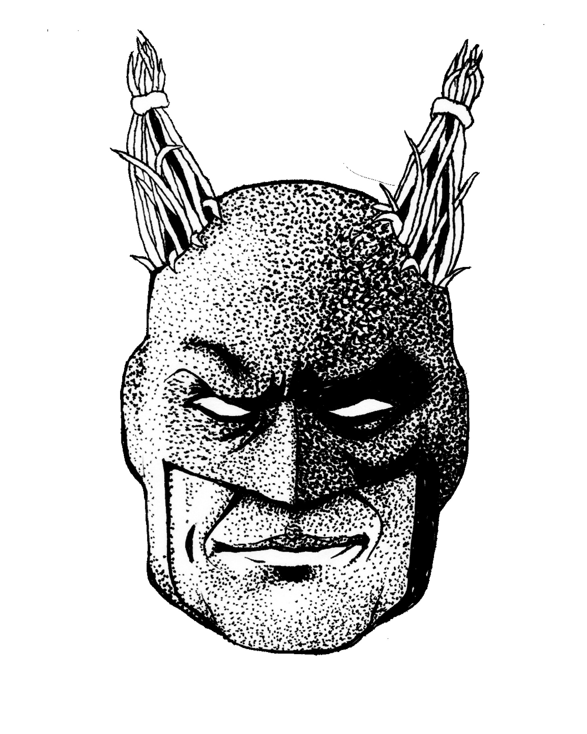 ArtStation - Pen and Ink fanart illustration : Batman's new hairdo