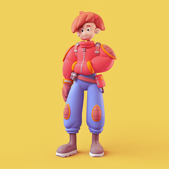 ArtStation - Young adventurer