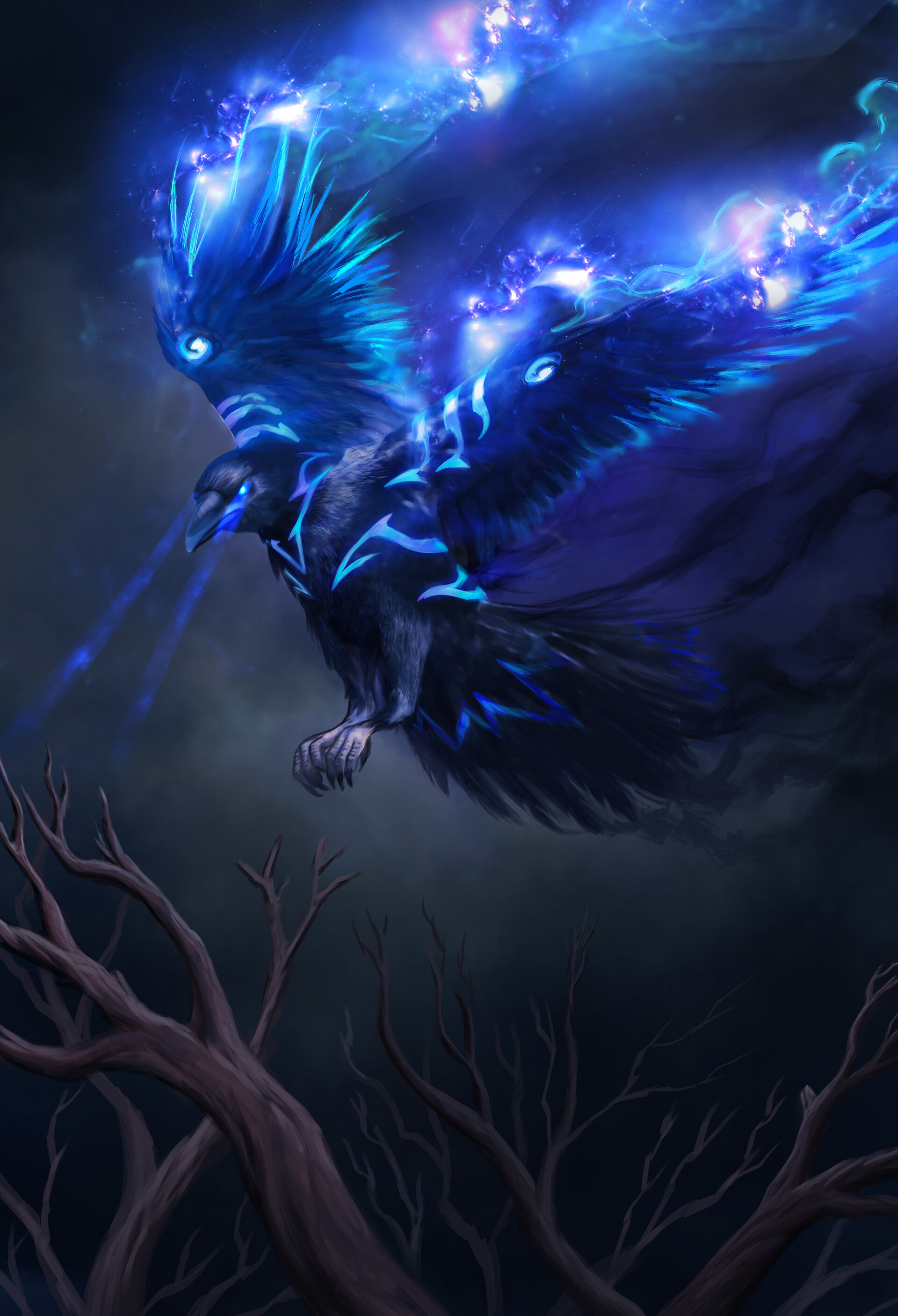 ArtStation - Dragonvault Spellsight Raven