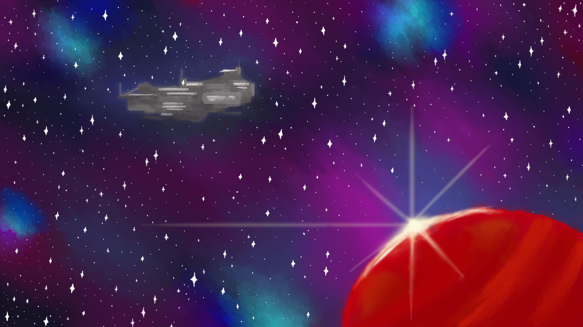 ArtStation - space backsound / title screen