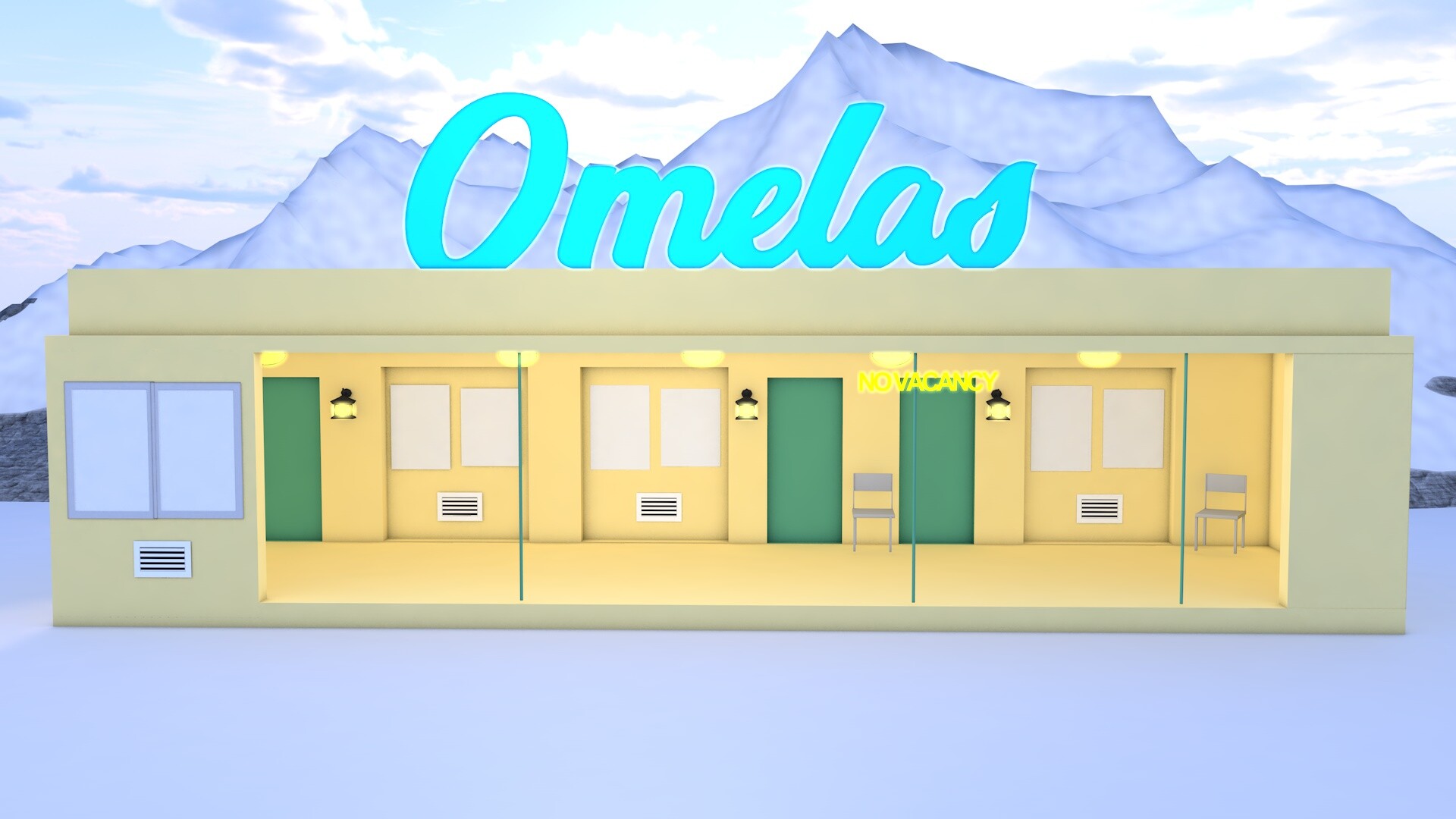 ArtStation - the ones who walk away from omelas