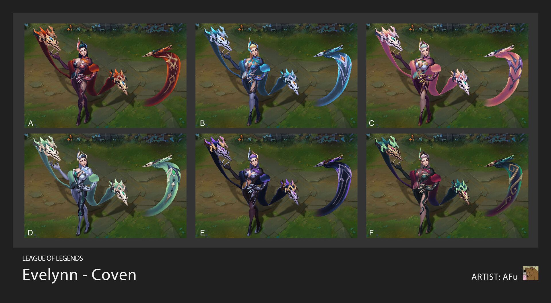 ArtStation - Evelynn-Coven Chroma Design